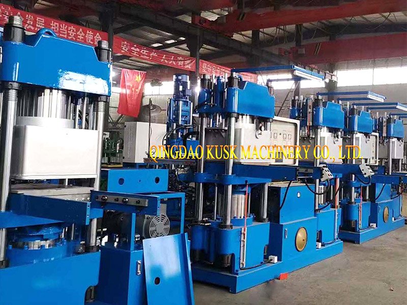 Double vacuum vulcanizing press| Vacuum compression molding Machine