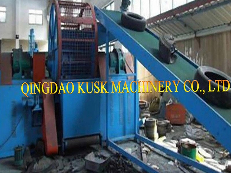Tire strip cutter machine | Steel separator machine