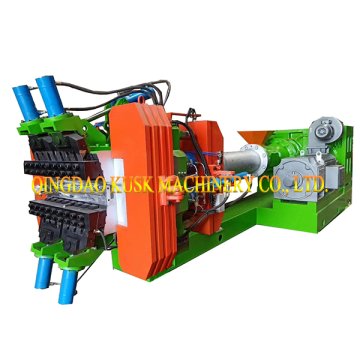 pin barrel cold feed rubber extruder | tire tread extruder