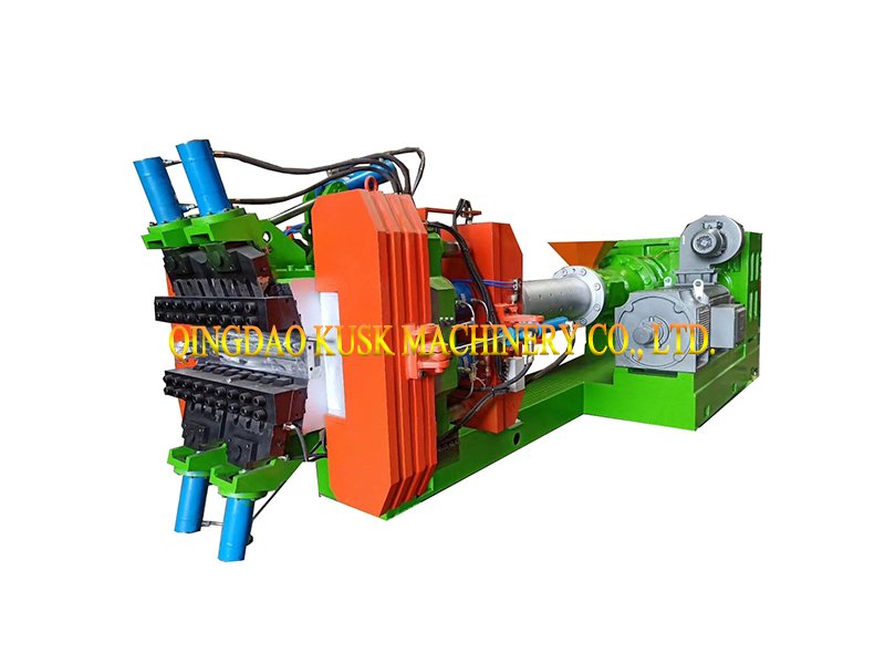 pin barrel cold feed rubber extruder | tire tread extruder
